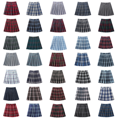 毕业照百褶百搭高腰半身百折女裙