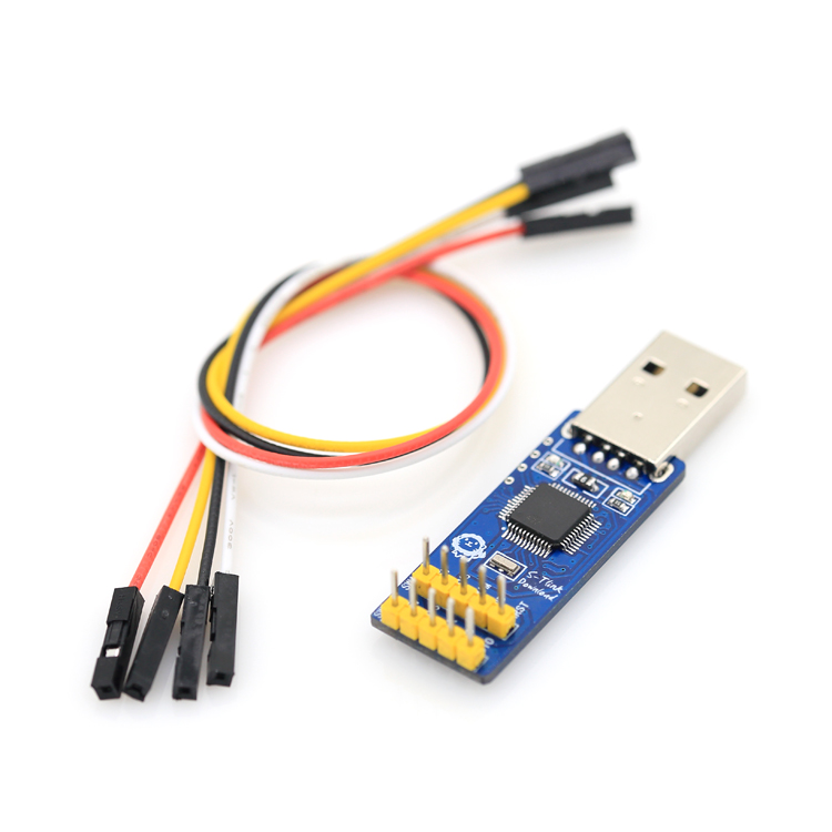St Link下载器stlink Stm8 Stm32程序烧写器仿真工具swd调试模块 虎窝淘