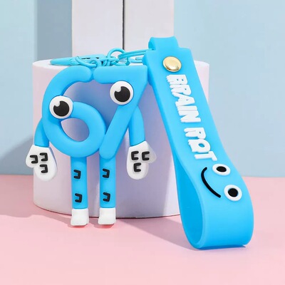 跨境新款steal a brainrot 窃取脑腐67挂件书包钥匙扣玩偶小礼物