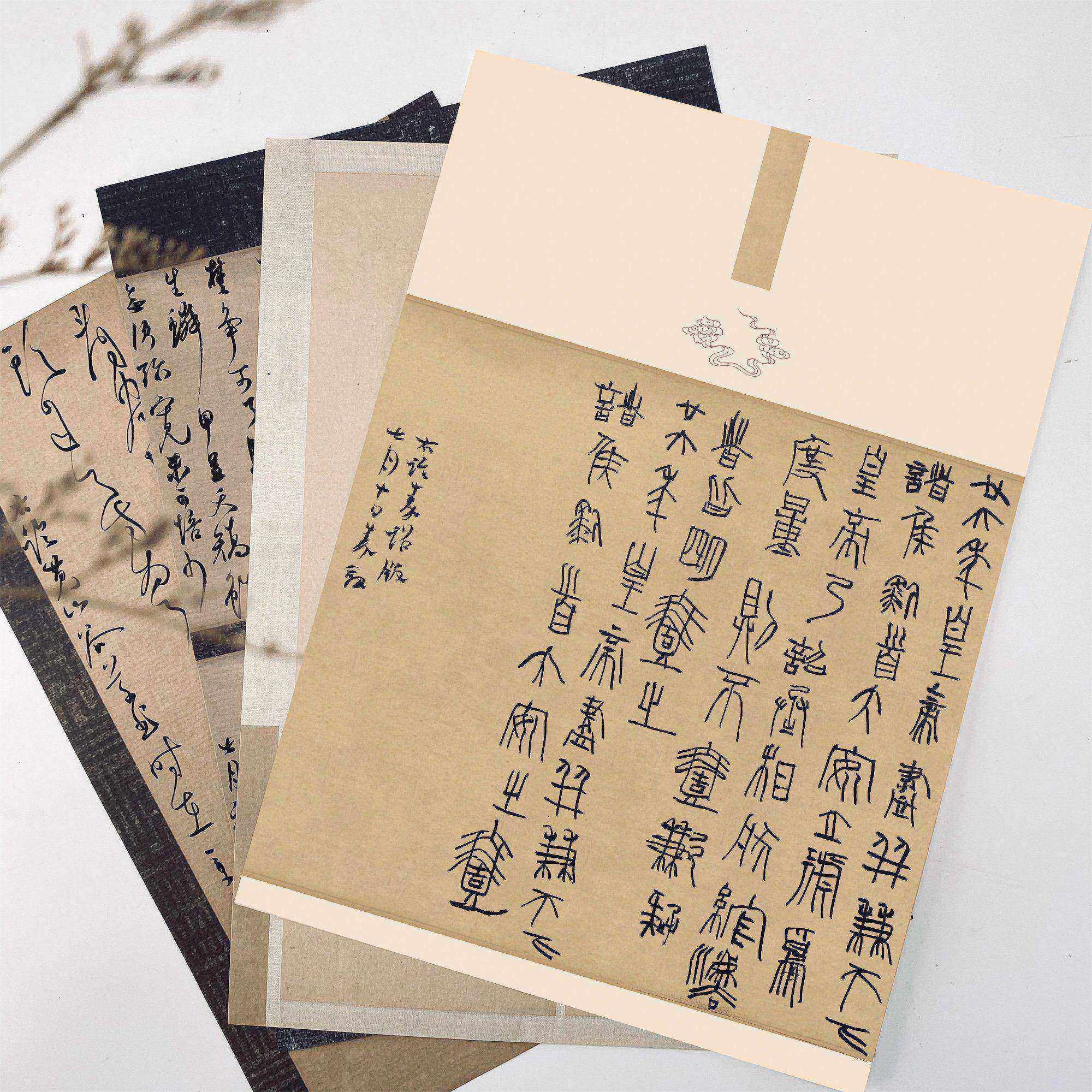 一起练字硬笔书法国风作品纸楷书软笔钢笔中性笔成人比赛创作展示