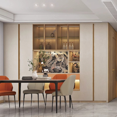 欧派全屋定制49800套餐含20㎡定制柜+5㎡背景墙+11件家具拎包入住