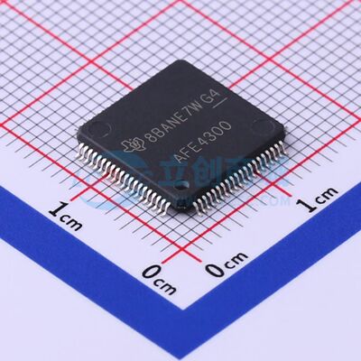 AFE4300PNR LQFP-80(12x12) 模拟前端(AFE) TI全新正品原装 电子