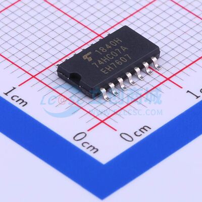 TC74HC07AF(EL,F) SOIC-14-208mil 缓冲器/驱动器/收发器原装正品