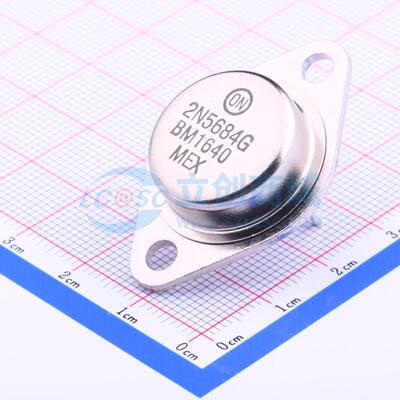2N5684G TO-204 三极管(BJT) onsemi(安森美)全新原装 电子元器件