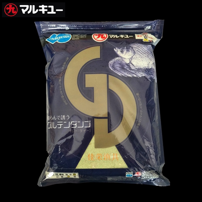 日本进口丸九饵料 GD新款鲫鱼饵黑拉钓野钓竞技黑坑2289鱼饵300克