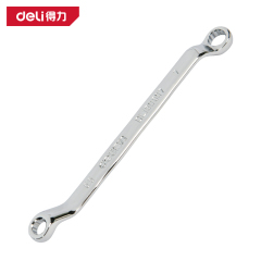 得力镜面双梅花扳手汽修梅花板手眼睛扳手工具套装DL150507 911 3