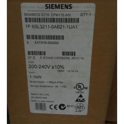 议价6SL3211-0AB21-1UA1西门子G110变频器6SL3211-0AB21-5UA1