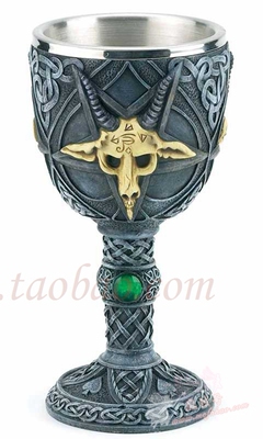 进口中世纪酒杯 Baphomet杯
