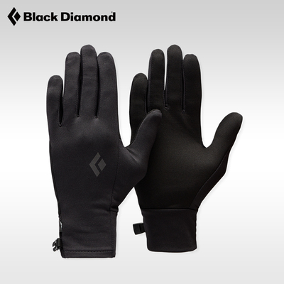 blackdiamond轻量触屏衬里手套