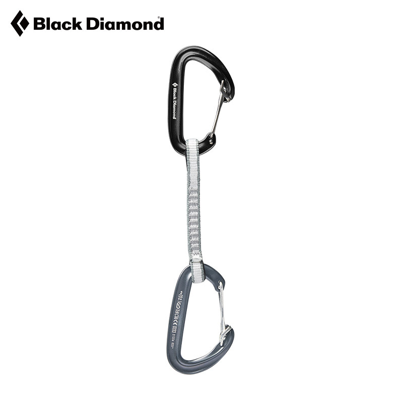 BlackDiamond黑钻BD攀岩超轻丝门快挂12cm专业户外攀登装备381108