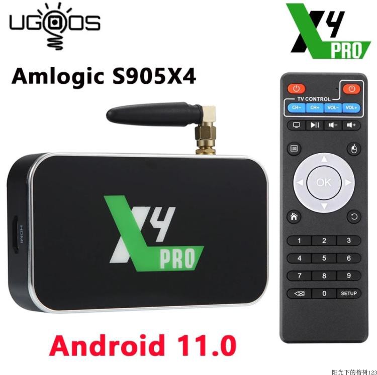 ugoos x4 pro amlogic s905x4 android 11千兆网口双频 tv box_虎窝淘