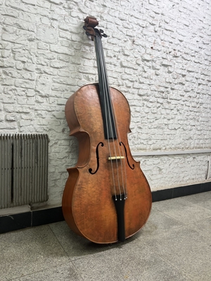 铁制大提琴仿真模型1:1 工业风音乐酒吧餐吧复古怀旧装饰摆件墙饰