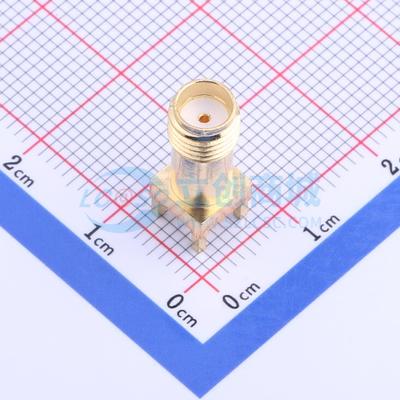 HJ-SMA015 RF射频同轴连接器 SMA 内孔 正脚 插件