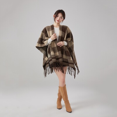 Newplaidshawlwomencasual