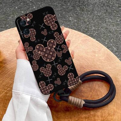 潮牌米奇头适用OPPOA57 5G手机壳男女款软壳网红复古新款PFTM20超薄全包边奢华防摔卡通个性创意硅胶保护套