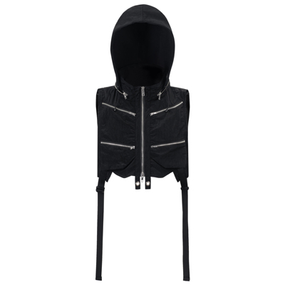 LMTWL潜龙五拉链半身马甲银拉链机能赛博朋克暗黑warcore泠风同款