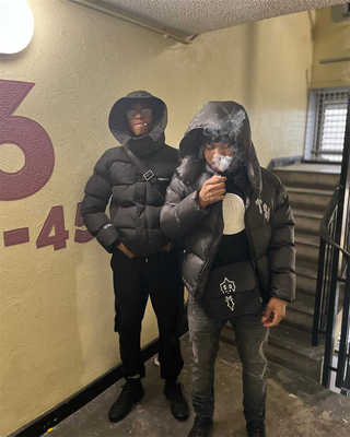 Trapstar夹克棉服帽反光秋冬