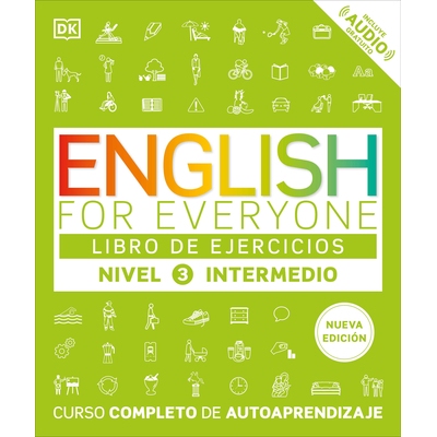 预订 适合所有人的英语 Nivel 3 Intermedio：Libro de ejercicios：Edicion en espanol DK English for Everyone DK Everyone系
