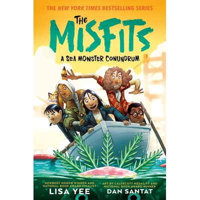 预订 纽伯瑞奖作者The Misfits系列 海怪难题 不合群者 冒险故事 英文 A Sea Monster Conundrum  The Misfits