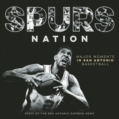 预订 英文原版 马刺王朝 圣安东尼奥马刺队 官方纪念画册 Spurs Nation NBA 蒂姆·邓肯 托尼·帕克 马努·吉诺比利