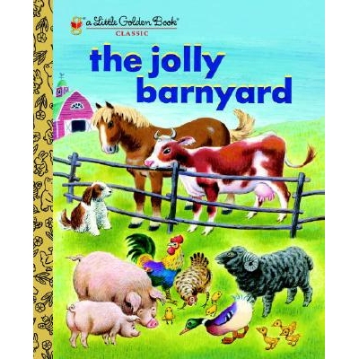 预订 快乐的谷仓 动物故事 英文 小金书 The Jolly Barnyard 9780375828423