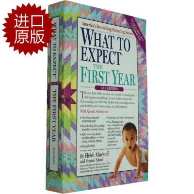 现货 英文原版 海蒂育儿大百科(0-1岁) What to Expect the First Year