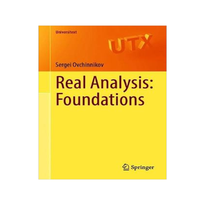 预订 Real Analysis: Foundations