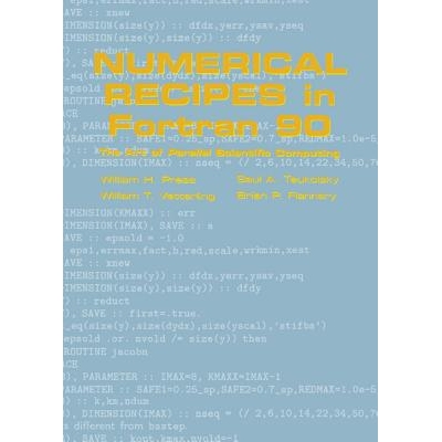 Numerical Recipes in Fortran 90 The Art of Parallel Scientific Computing Fortran 90 数值算法：并行科学计算的艺术 978052
