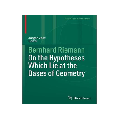 预订 On the Hypotheses Which Lie at the Bases of Geometry