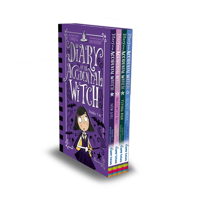 预订 Diary of an Accidental Witch 4-Book Box Set, Books 1-4 New Girl; Halloween Ball; Flying High; Secret Spells 《意外