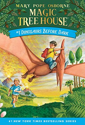 预售 英文原版 神奇树屋1：恐龙谷历险记 Magic Tree House: Dinosaurs Before Dark