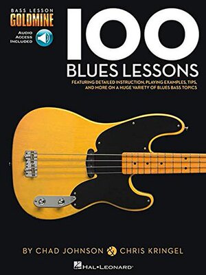 英文原版 100堂布鲁斯课程 100 Blues Lessons: Bass Lesson Goldmine Series