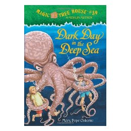 预售 英文原版 神奇树屋·梅林任务11：黑暗的一天 Magic Tree House: Dark Day in the Deep Sea (Merlin Missions)