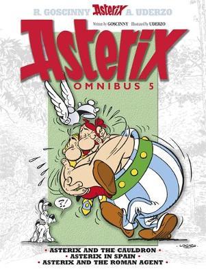 英文原版 高卢英雄历险记 13-15 合订本 卷五 儿童漫画 Asterix Omnibus, Volume 5 阿斯特克斯与存钱锅 在西班牙 离间计
