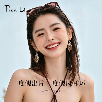 民族风耳夹女无耳洞新款耳环轻奢