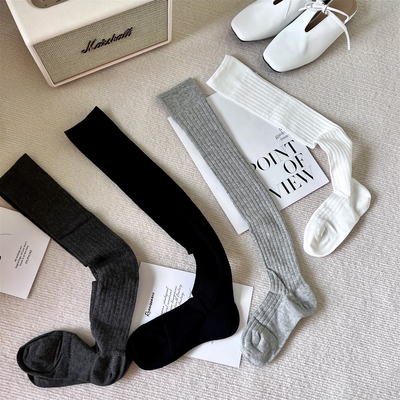 博主超爱高品质~miu风过膝袜软棉