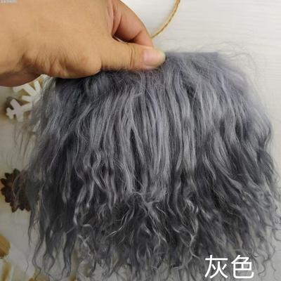 定制高品质滩羊毛发排ob11兵人怪高可儿bjd娃娃假发精梳马海毛圈