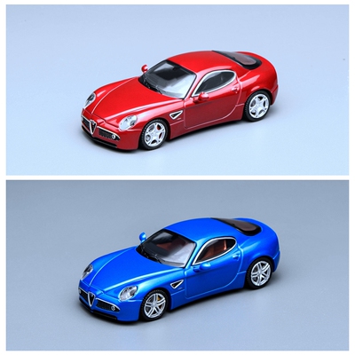 [程逸预售] MH 1:64 阿尔法罗密欧8C Competizione 2008 合金车模