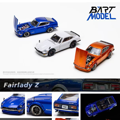 新品预售 Bart Model 1:64 日产 淑女 Fairlady 240Z 合金车模