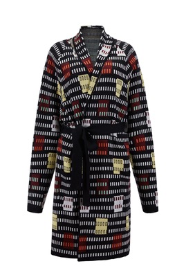 独立设计师品牌Lou de Nannan精纺羊毛针织长开衫羊毛裤鱼尾半裙