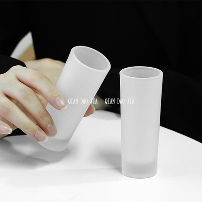 钱道嘉玻璃商用复古否厚底