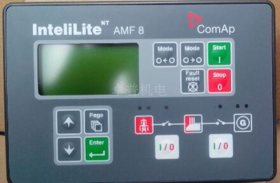 AMF8捷克科迈InteliLite原装控制器 柴油机组液晶显示器 控制屏