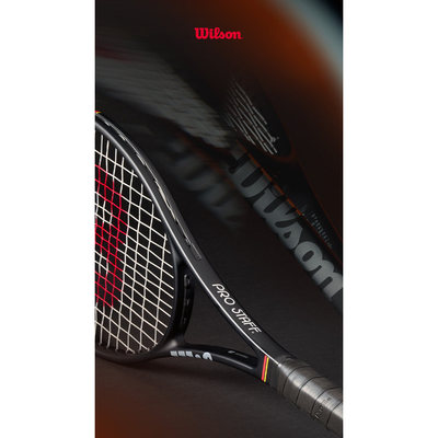 Wilson威尔胜26新款PRO STAFF CLASSIC成人全碳素专业网球拍