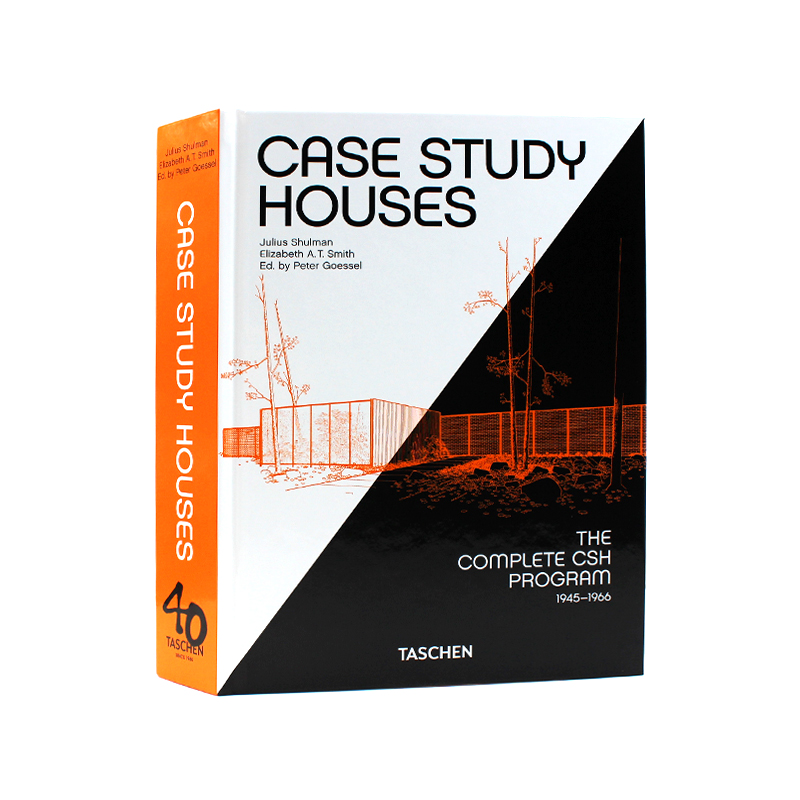 现货包邮 Taschen 40周年纪念版系列：Case Study Houses.The Complete CSH Program 1945-1966案例研究住宅完整的CSH计划_虎窝淘