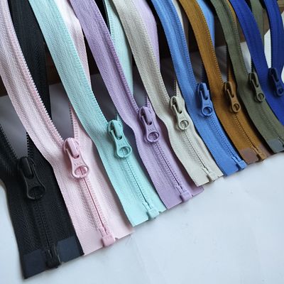 ykk5号尼龙反装拉链 单头开尾外套冲锋衣棉服拉锁满29包邮