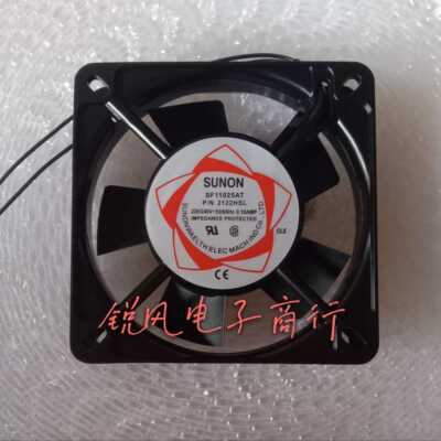 台湾建准SUNON SF11025AT 2112HSL 11CM 220V超静音机箱散热风扇