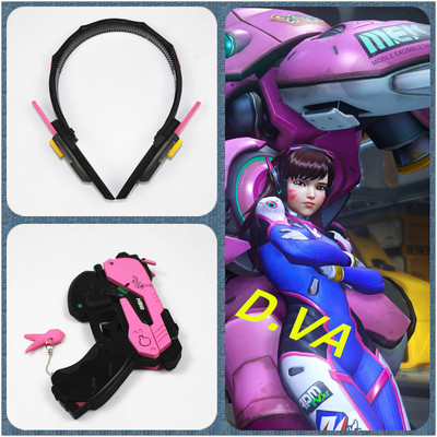 守望先锋DVA宋哈娜手枪耳机道具