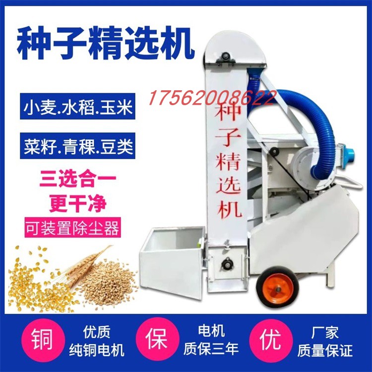 多功能种子精选机小麦玉米水稻粮食选种机比重筛选机菜籽除杂机