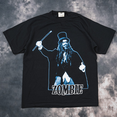 Zombie小红莓乐队复古短袖T恤