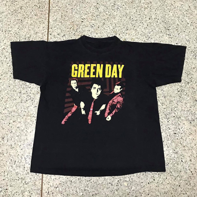 GreenDay绿日乐队纯棉短袖T恤